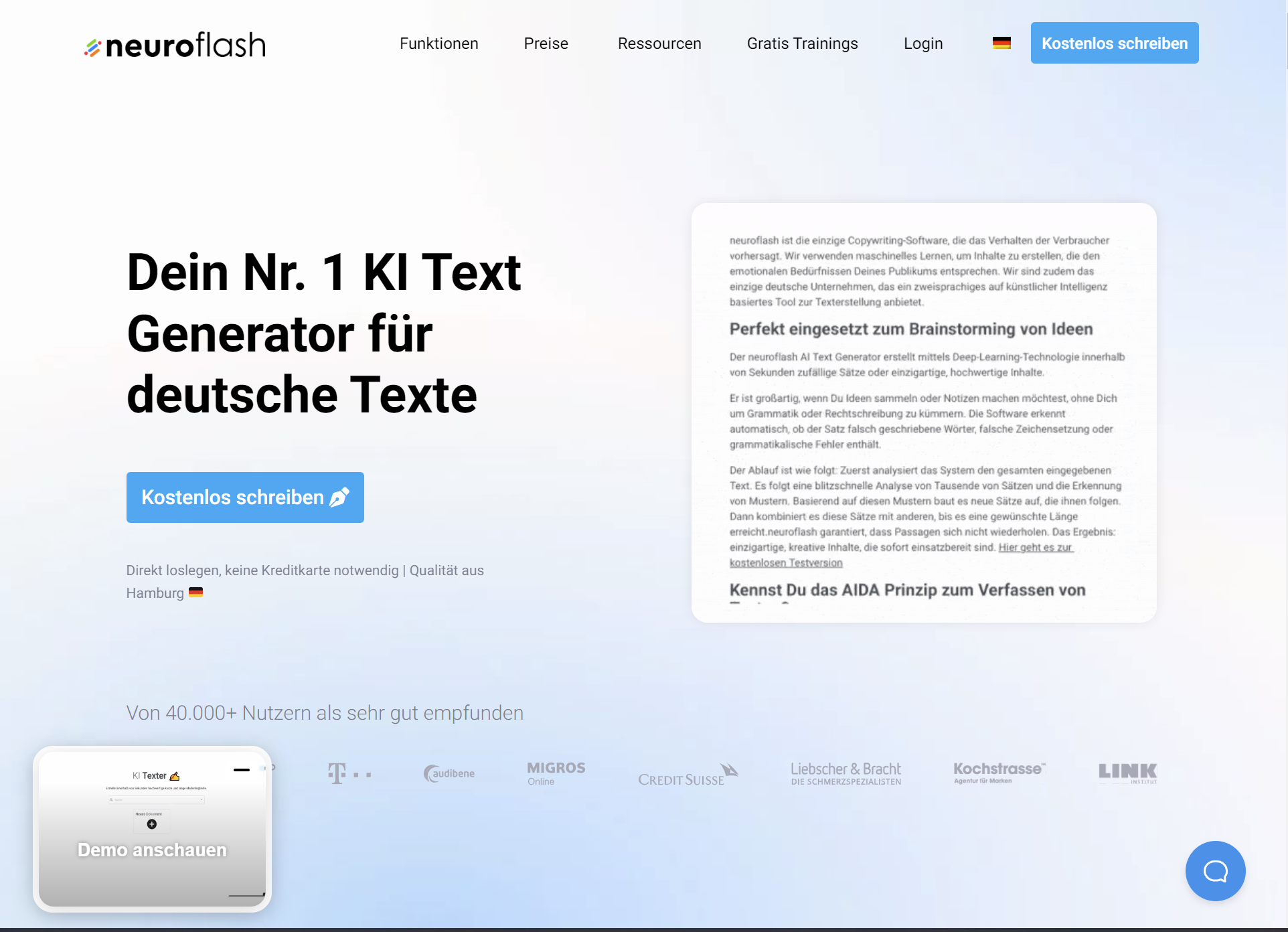 KI-Texte mit Neuroflash erstellen - jenni.works
